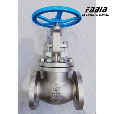 China Aan / uit CF8 globe klep Goede afdichting prestaties voor metallurgie en pulp en papier industrie for sale