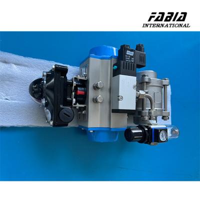 Cina Pneumatica a tre pezzi in acciaio inossidabile Butt-sold 6 pollici Valvola a sfera a prova di perdite e ad alta pressione in vendita