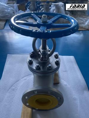China Globe Valve Flange  High Temperature Globe Valve shut-off valve for sale