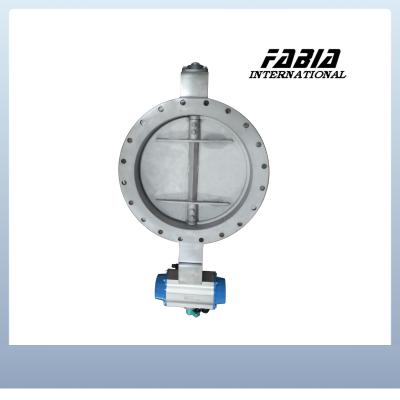 China Pneumatic Regulating Flange Butterfly Valve  Easy to operate Wide range of use for sale