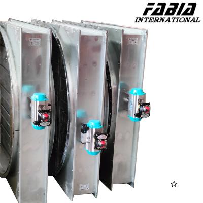 China Customised valves Pneumatic Flue Flapper Valve Stainless Steel Gas Flapper Valve for sale