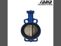 Ventilazione elettrica personalizzabile WCB Butterfly Valve Wafer Soft Seat Valve For Industrial Economy Opzione