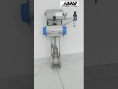 High-Temperature Pneumatic Flue Gas Valve