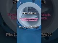 Pneumatic Butterfly valve  Fluorine-lined Butterfly valve Actuator FABIA