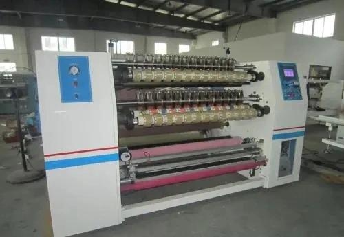 Super Clear BOPP Gum Adhesive Packing Tape Slitting Rewinding Machine