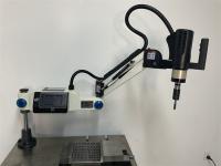 China Foldable arm thread tapping steel aluminum copper tapping machine for sale