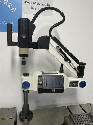 China Electric arm tapping machine touch screen long arm electric threading machine for sale