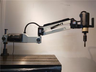 China Electric arm tapping machine touch screen long arm electric threading machine for sale