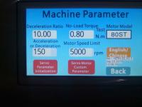 China Servo Motor M6-M24 Touch Screen Tapping Machine for sale