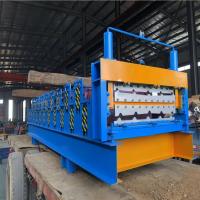 China Metal Wall Siding Making Machine Double Roofing Sheet Roll Forming Machine for sale
