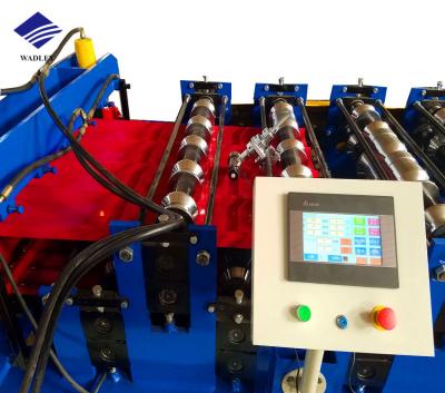 China Double Layer Corrugated Profile Steel Roofing Sheet Roll Forming Machine Roof Tile Making Machine for sale