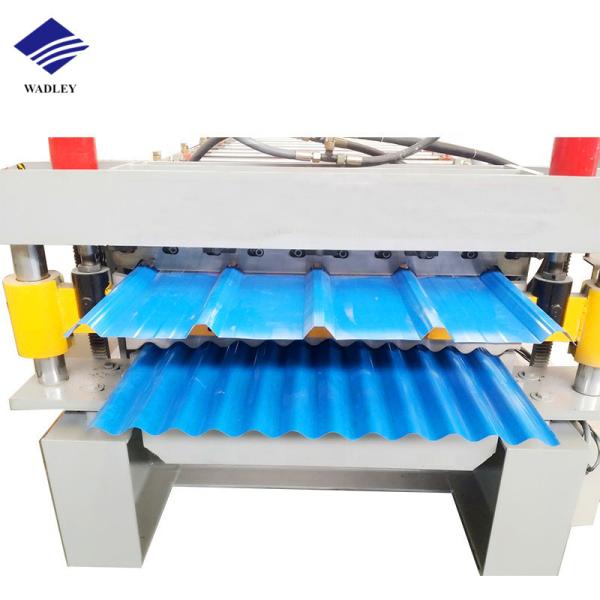 Quality Metal Profile Sheet Roof Panel Roll Forming Machine Production Line for sale