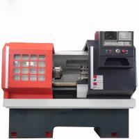 China CK Series CNC Horizontal Lathe Machine FANUC Flat Bed Type Specification for sale