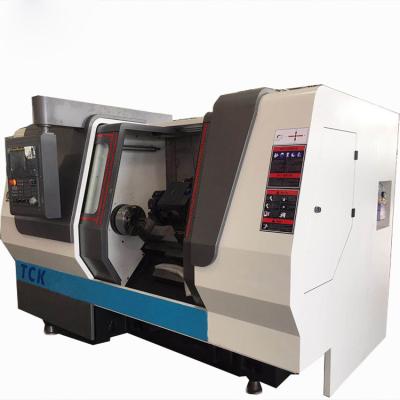 China TCK6350 4 Axis Slant Bed Lathe CNC Turning Center Machine TCK6350 Slant Bed CNC Lathe Machine for sale