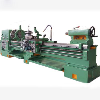 China Q1313 Pipe Threading Screw cutting Lathe , Heavy Duty Big Bore Metal Lathe for sale