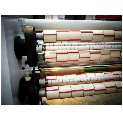 China Adhesive BOPP Cello Tape Machine Packaging Tape Slitting Machine for sale