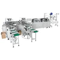 China Full Automatic Disposable 3 Layer Ear Loop Face Mask Machine / Surgical Mask Machine for sale