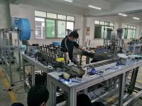 China Face Mask N95 Earloop Mask Making Machine Mask Body Making Machine for sale