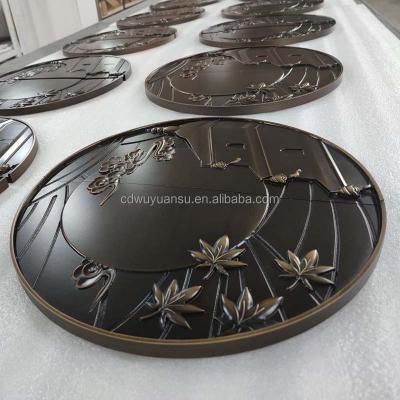 China Hongsen Custom Outdoor Photo Relief Cast Bronze Memorial Plaque Grave Marker Eco-Friendly Engraved UV Printed Personalized for sale