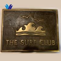 Quality HONGSEN Modern Carved Personalized Cast Bronze Custom Garden Memorial Commemorat for sale