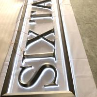 Quality High Brightness 3D Illuminated Sign Custom Led Luminous Characters Led Backlit for sale