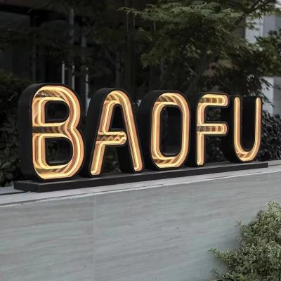 China Luminous LED Channel Letters with Front Lighting for Outdoor Use in Companies and Malls for sale