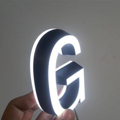 China HS Wholesale Standard Channel Letter Mini LED Acrylic 3d Light Sign for sale