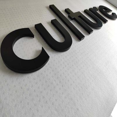 China Hongsen Custom Signage  Free Standing Letter Sign Outdoor 3D Led Backlit Metal Letter Store Signs for sale