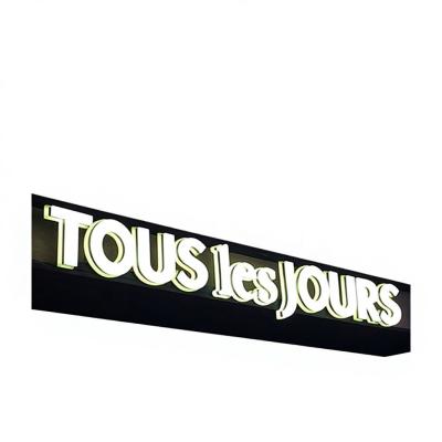 China HONGSEN Custom LED Acrylic Letters Luminous Signs with LED Lights for Indoor/Outdoor Advertising & Commercial Use for sale