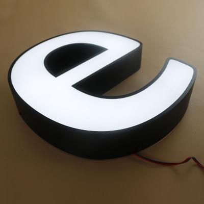 China Hongsen Sign Wall Light Letter Decor for Business logo 3d Acrylic Letter Sign Board Led Backlid Letter Signs for sale