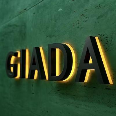 China Energy Efficient LED Backlit Letter Long Lifespan Illuminated Sign for Low Maintenance Commercial Use for sale