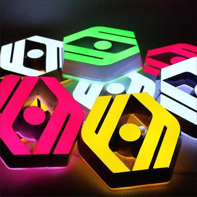 China Shopping Mall Advertising Signage LED Mini Acrylic Letters for Channel Letters Manufacturer for sale