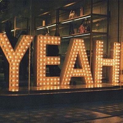 China Custom Size Waterproof Durable Wedding Marquee Letters with Romantic LED Lighting for Advertising Home & Indoor Store Decoration for sale