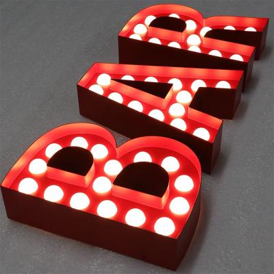 China Customizable Large Signage Bright Bar Themed Letters Marquee Letters for Bar Sign for sale
