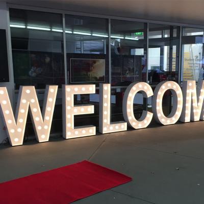 China Custom logo Professional Marquee Letters for Business Promotion Activity Props for sale