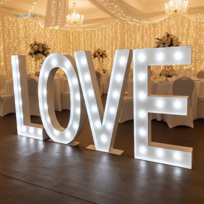 China Fully Customizable 3D Multi-Color RGB LED Marquee Letters DC Powered for Versatile Use in Party Celebrations Business Promotions for sale