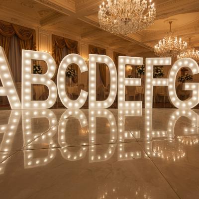 China Premium Quality Giant LED DC-Powered Number Signs for Event Wedding Home Decoration Commercial Advertising for sale