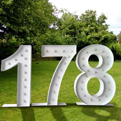 China Custom Romantic Wedding LED Marquee Letters for Bride Groom Backdrop and Reception Decor for sale