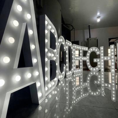 China Large Scale Acrylic LED Letter Signs for Multi-Event Branding and Premium Stage Decoration for sale