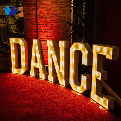 China Custom Large LED Light-up Marquee Letters and Numbers for Decor Illuminated Sign with Custom Design for sale