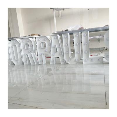China High Quality Collapsible Neon Marquee Letters for Big Party Decorations LED Light Source for sale