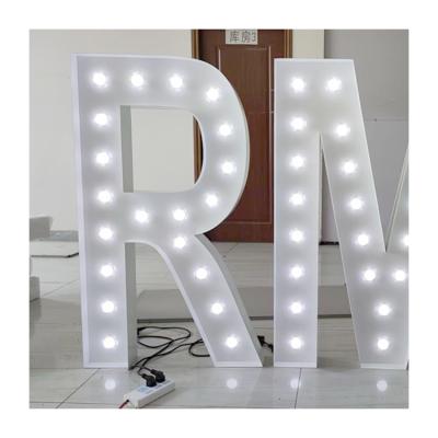 China Outdoor Customizable 3ft-4ft LED Marquee Letters with Water Resistant Design for sale