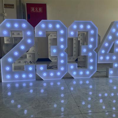 China Outdoor LED RGB Giant Marquee Letters Sign 3ft 4ft Light up for Birthday Party Wedding Advertising Home for sale