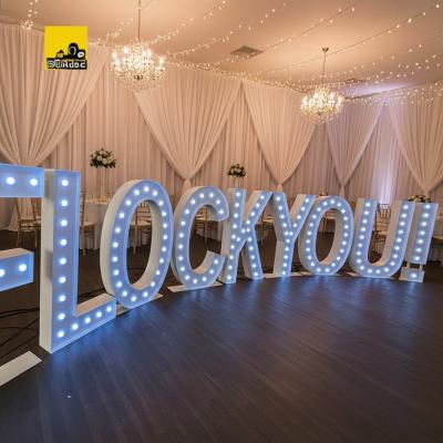 China Custom Outdoor Metal RGB LED Letters for Commercial Advertising and Home Wall Decor Illuminated Signs for sale