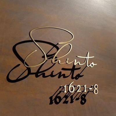 China Stainless Steel Brass Aluminium Artistic Font Metal Letter for House Number Identification for sale