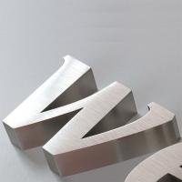China Custom Metal Letter Plaques Stainless Steel Brass Aluminum CNC Engraved 3D Relief for sale