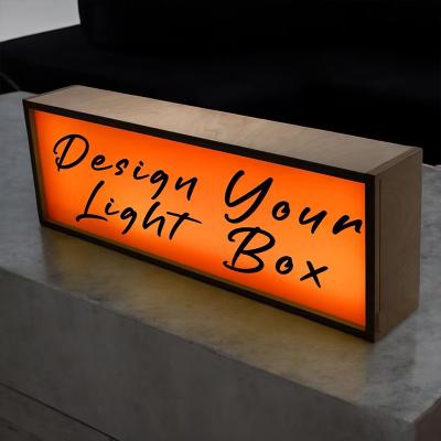 China Customizable Rust-Proof IP65 Waterproof LED Light Box for Indoor/Outdoor Advertising & Decoration Coastal Areas Companies for sale