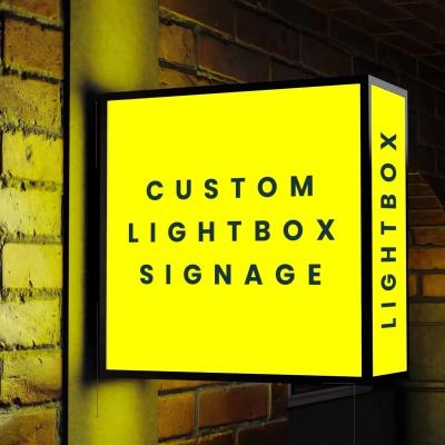 China Large Format Advertising Aluminum Alloy Waterproof LED Strips Lighting Box with Customizable Size Design for Building Exteriors for sale