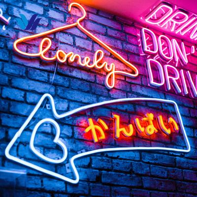 China Hongsen Factory Custom Merry Christmas LED Neon Signs with PVC High CRI 90 & 30000 Hours Lifespan Indoor & Outdoor Use for sale