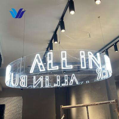 China Customize the Popular LED Neon Signage Sign Circle Neon Light for sale